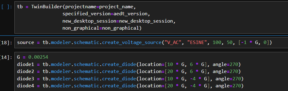 PyAEDT: Building a Rectifier in Twin Builder